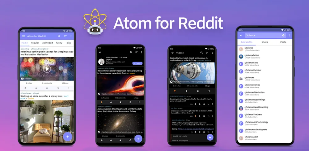 Atom for Reddit v2.0.6 MOD APK (Premium Unlocked) Download