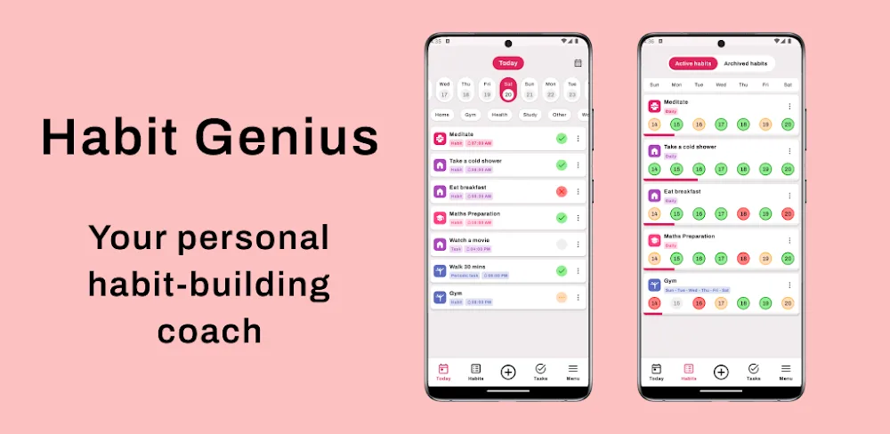 HabitGenius v3.0.2 MOD APK (Premium Unlocked) Download