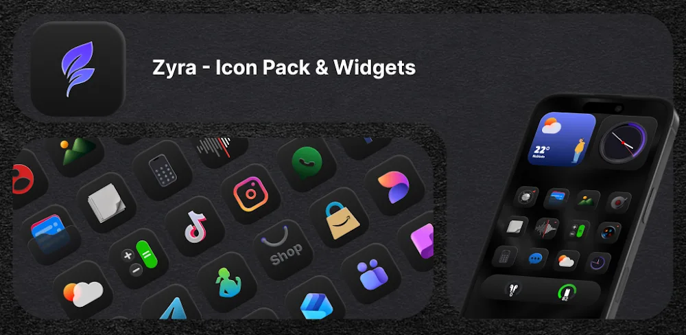 Zyra Icon Pack v1.8 APK (Full Version) Download