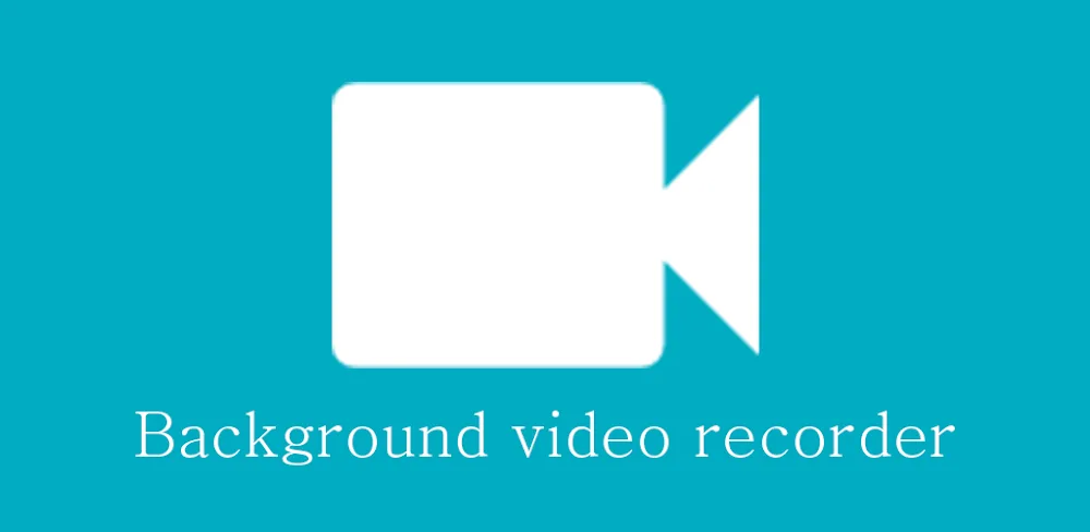Background video recorder v5.0.8 MOD APK (Premium Unlocked) Download