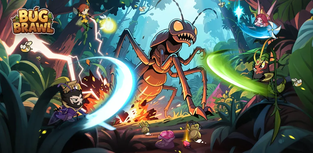 Bug Brawl v1.0.10 MOD APK (Menu, Damage, Defense Multiplier) Download