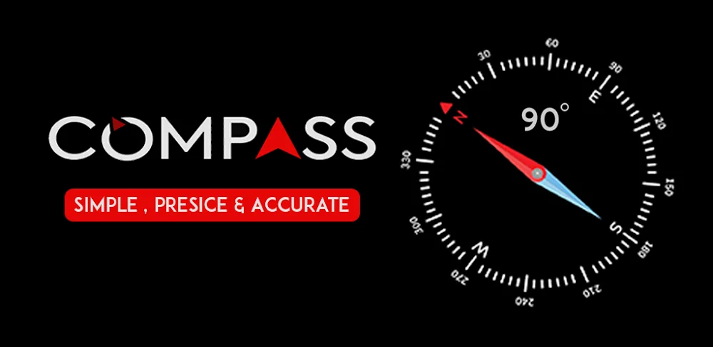 Digital Compass for Android v11.0.4 MOD APK (Premium Unlocked) Download