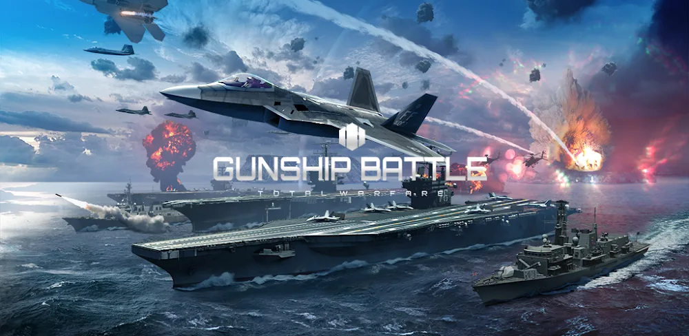 Gunship Battle Total Warfare v8.9.0 MOD APK (Menu, Unlimited All) Download