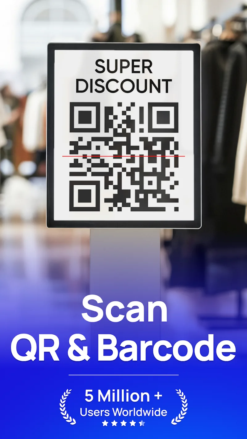 QR Code Scanner Barcode Reader v4.2.9 MOD APK (Premium Unlocked) Download