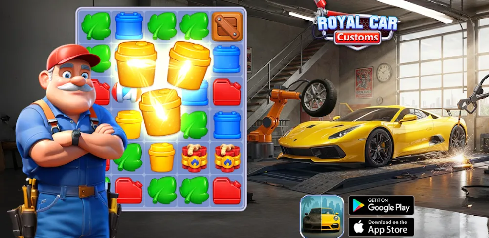 Royal Car Customs v3.35 MOD APK (Menu, Unlimited All) Download
