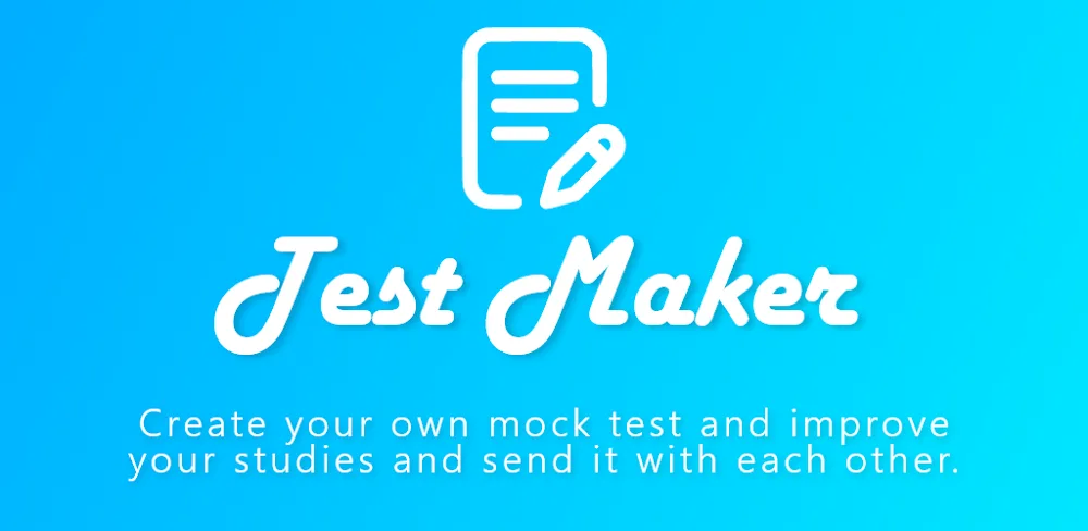 Test Maker v5.1.0 MOD APK (Premium Unlocked) Download