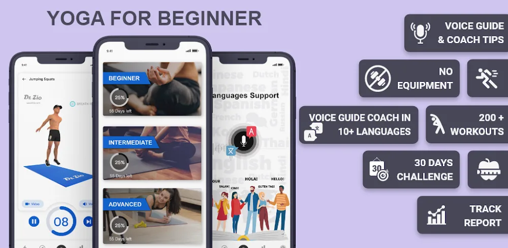 Yoga App for Beginner v9.1 MOD APK (Premium Unlocked) Download