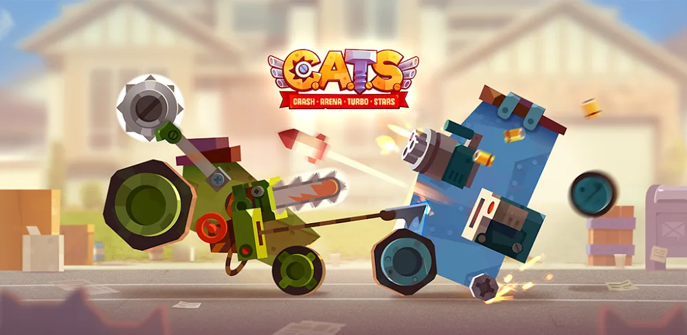 CATS: Crash Arena Turbo Stars v3.33.1 MOD APK (Menu, God Mode) Download