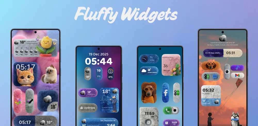 Fluffy Widgets v1.7 APK (Full Version) Download
