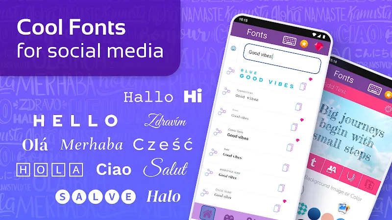 Fonts: Stylish Text Cool Fonts v1.8.2.2 MOD APK (Premium Unlocked) Download