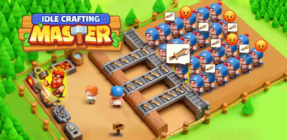 Idle Crafting Master v1.0.9 MOD APK (Menu, Unlimited Diamonds) Download