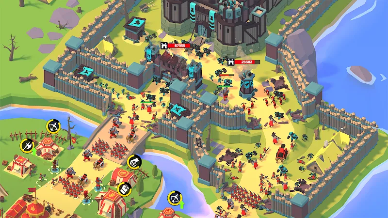 Idle Siege v2.0.8 MOD APK (Menu, Gold, No Ads) Download