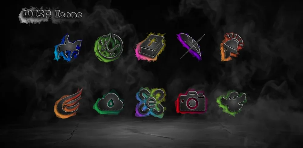 Wisp Dark Icons v1.0.1 APK (Full Version) Download