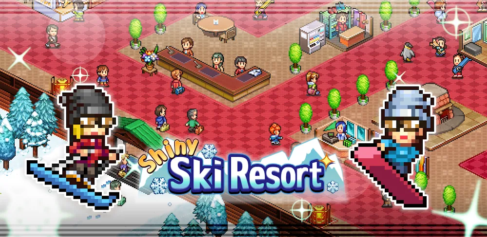 Shiny Ski Resort v1.4.4 MOD APK (Unlimited Money) Download