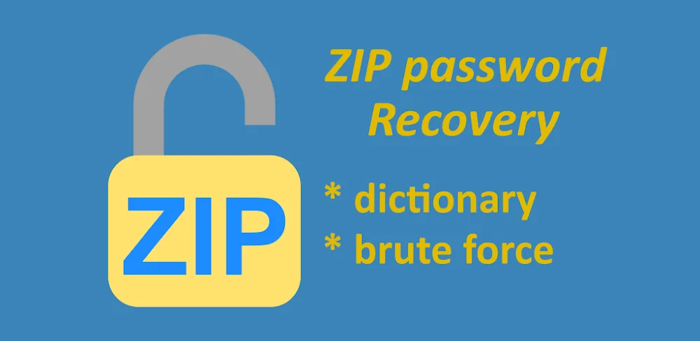 Zip password recovery v3.3.10 MOD APK (Premium Unlocked) Download