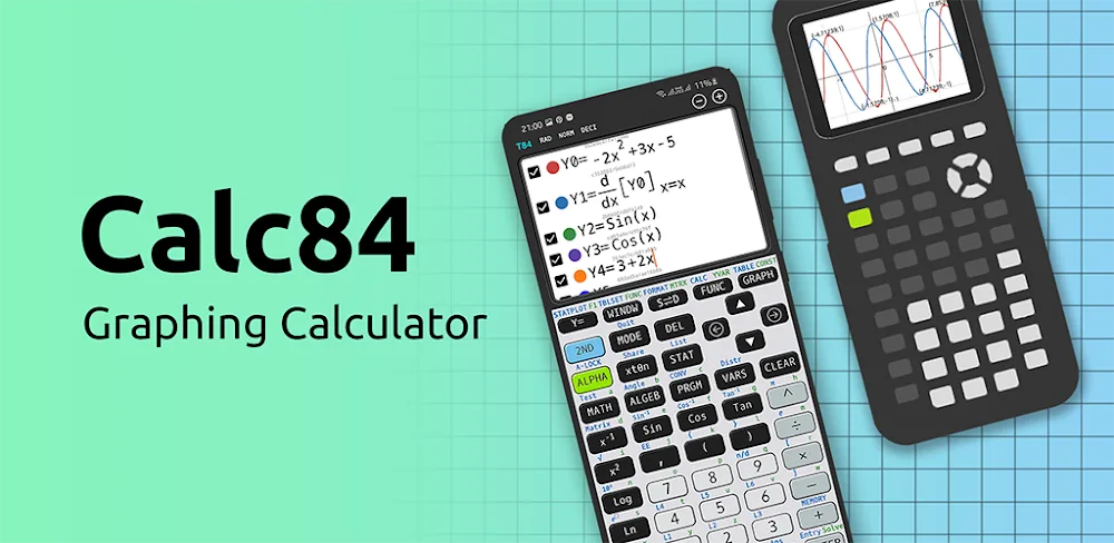 Graphing calculator plus 84 83 MOD APK v7.5.1.483 (Premium Unlocked ...
