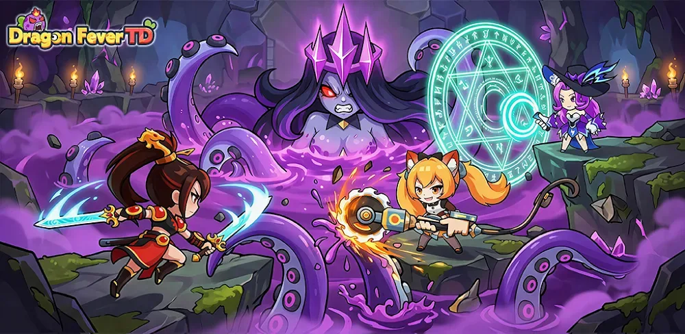 Dragon Fever TD! v3.0.1 MOD APK (Menu, Damage, God Mode) Download