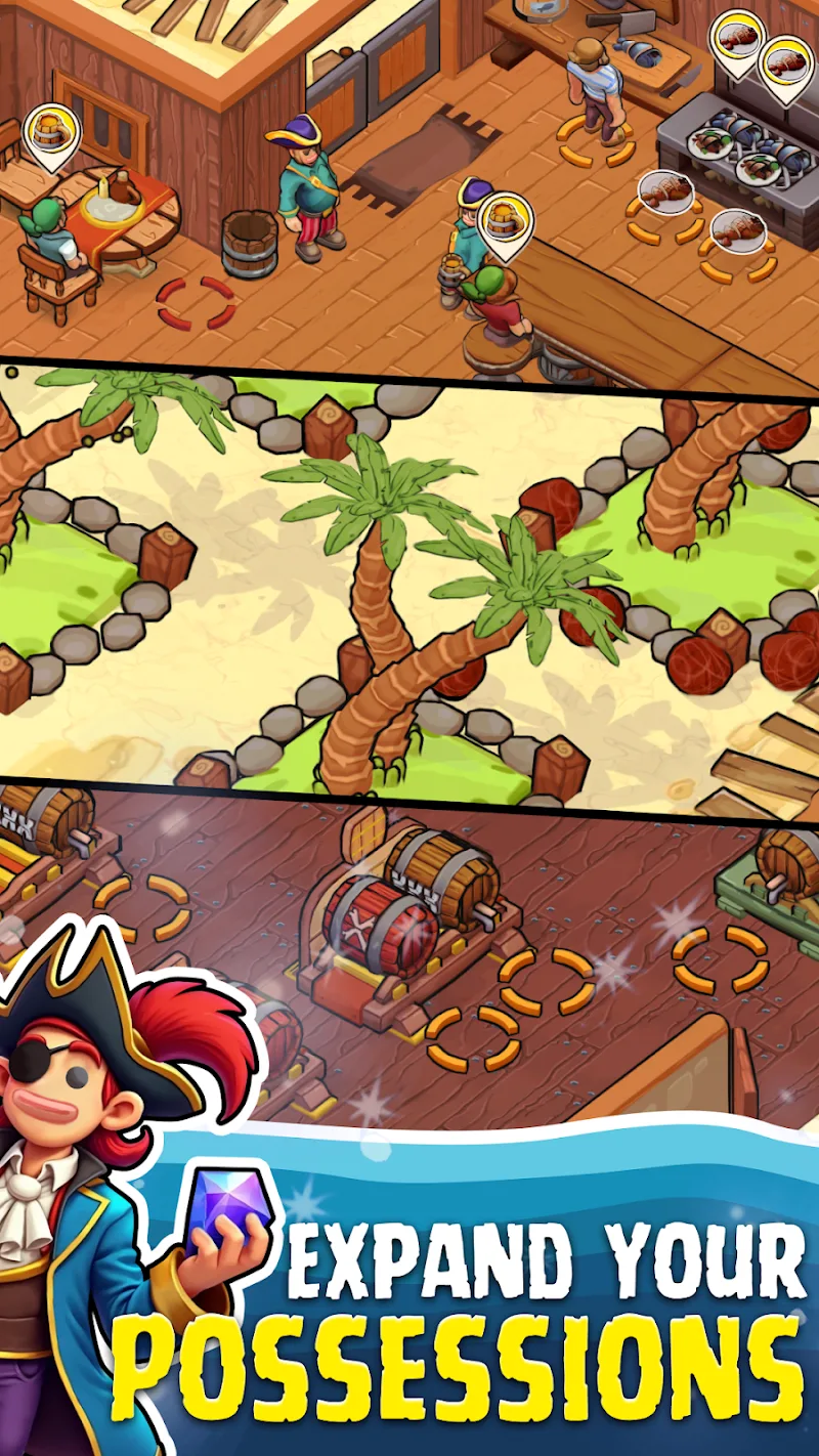 The Lost Pirate v1.0.3 MOD APK (Menu, Free Purchase, Currency) Download