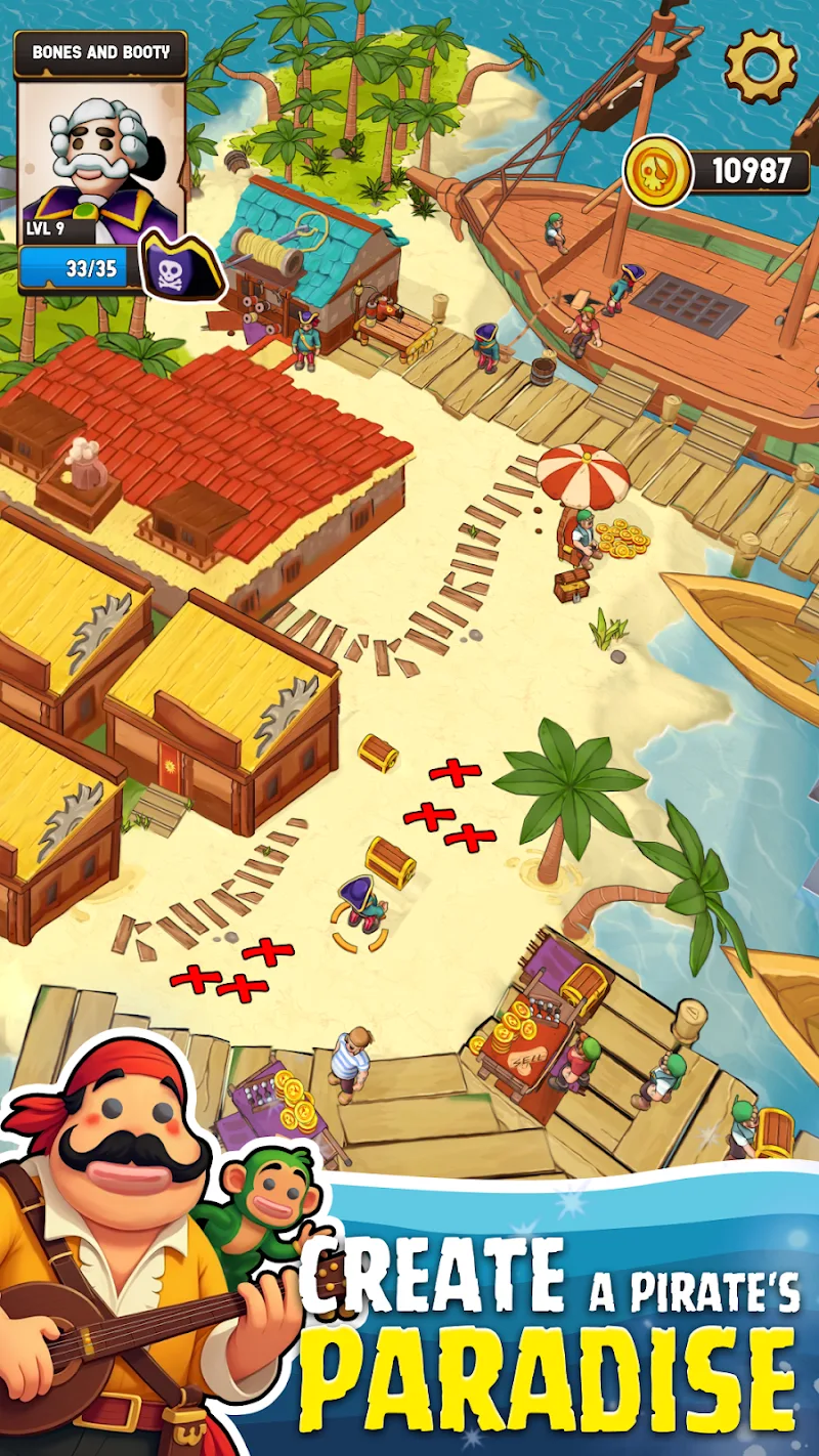 The Lost Pirate v1.0.3 MOD APK (Menu, Free Purchase, Currency) Download
