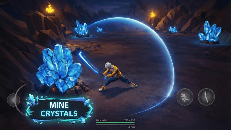 Sword Master v1.0.8 MOD APK (Menu, Unlimited Crystals, God Mode) Download